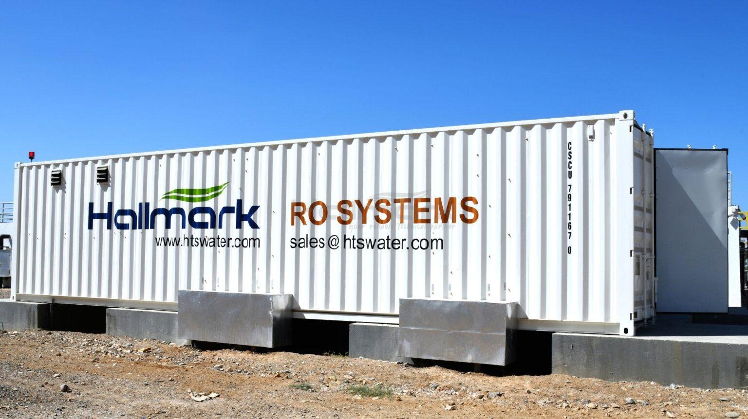 Containerized Reverse Osmosis (RO) Plant Manufacturer in Dubai